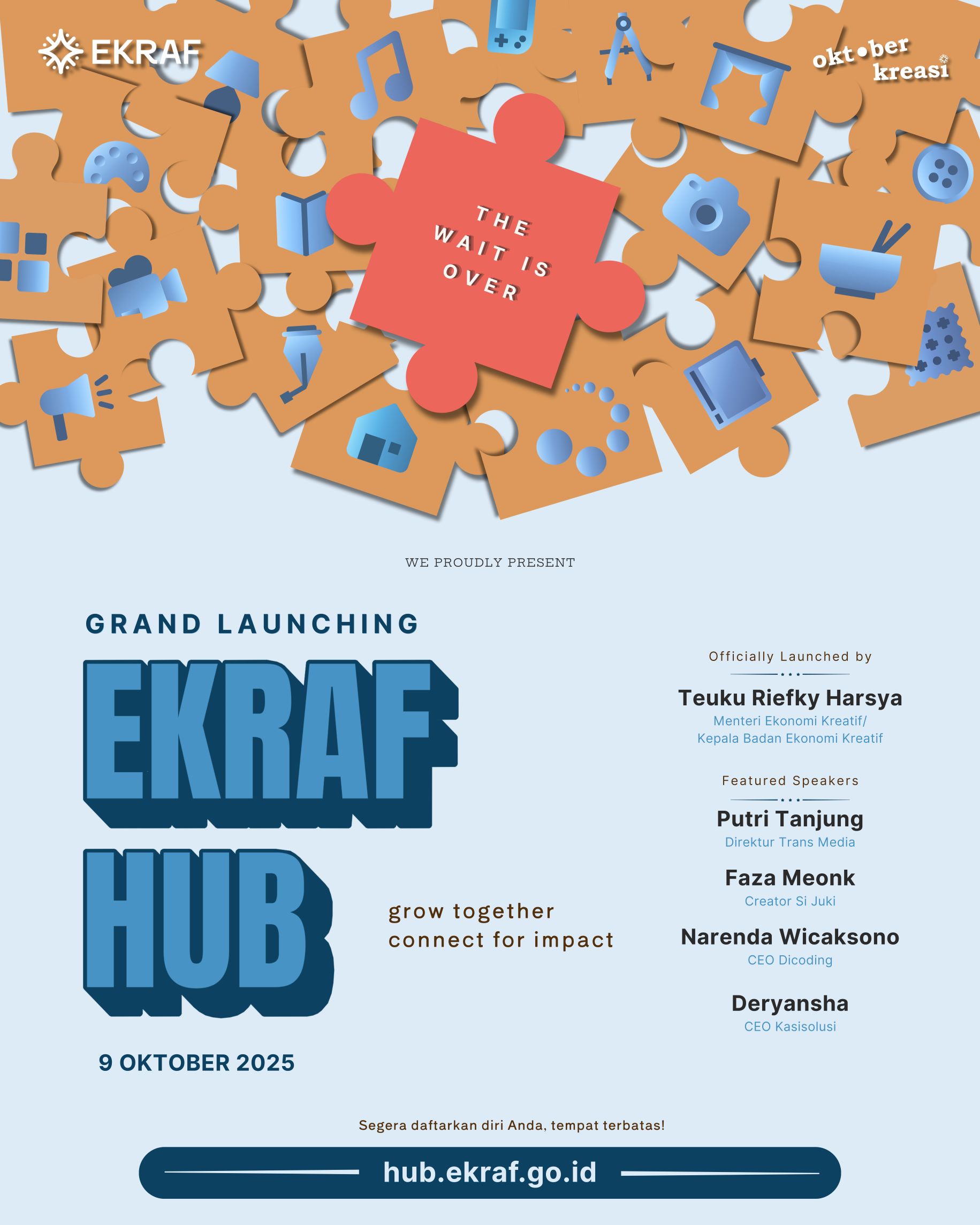 Agenda Grand Launching Ekraf Hub - EKRAF Hub | Kementerian Ekonomi ...